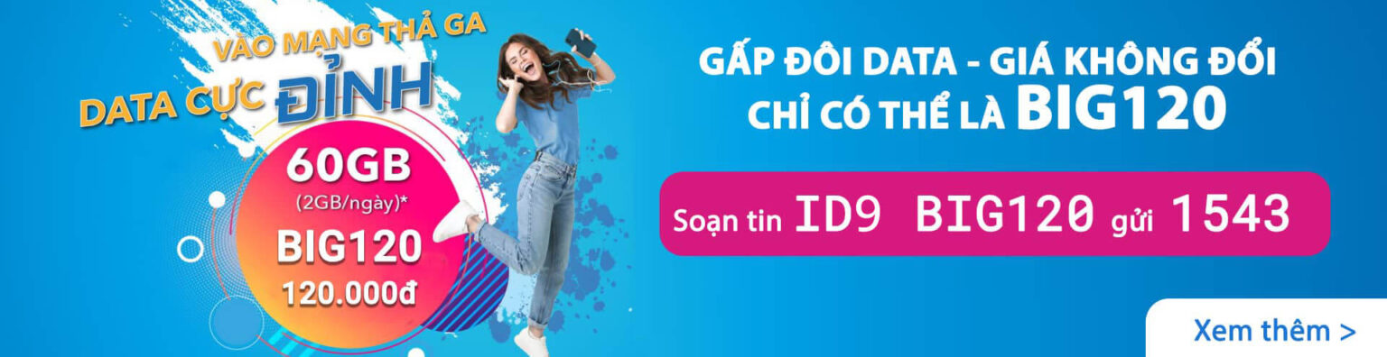 Hướng dẫn đăng ký gói cước VD90 Vinaphone - Vinaphone Data